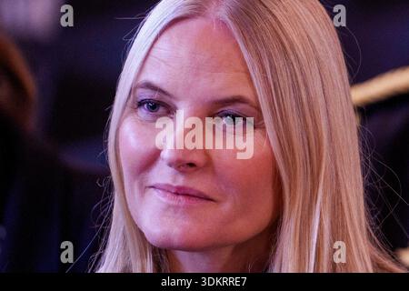 Fredrikstad 20260128. Crown Princess Mette-Marit visits Fredrikstad ...
