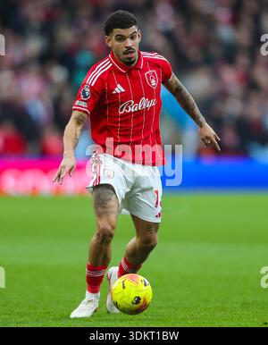 Morgan Gibbs-White of Nottingham Forest during the Nottingham Forest v ...