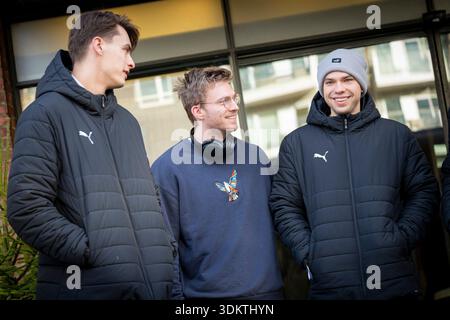 02 February 2026, Denmark, Silkeborg: Miro Schluroff comes out of the ...