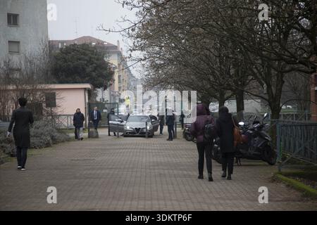 Milan, IPSOS Albe Steiner, visit of the Minister of Education and Merit ...