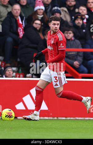Neco Williams of Nottingham Forest during the Nottingham Forest v ...