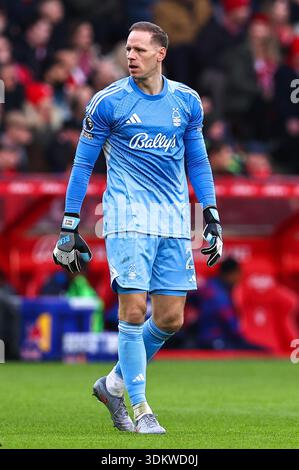 Matz Sels of Nottingham Forest during the Nottingham Forest v Crystal ...