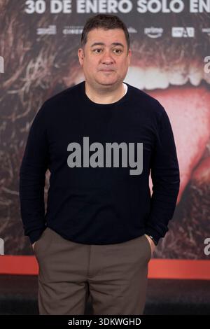 Secun de la Rosa attends 'Aida y Vuelta' Photocall at Espacio Movistar ...