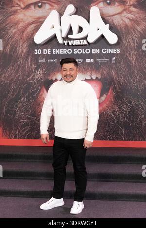Oscar Reyes attends 'Aida y Vuelta' Photocall at Espacio Movistar ...
