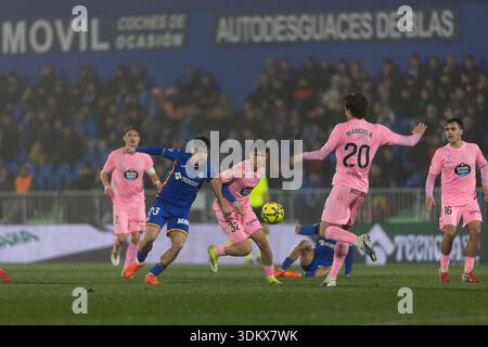 Getafe, Spain. 1st Feb 2026. Getafe CF and Real Club Celta de Vigo at ...