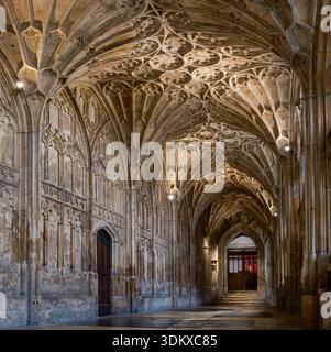 Gloucester, Gloucestershire - The world famous Cloister at Gloucester ...