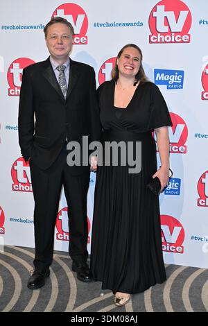Shaun Dooley and Polly Cameron at the TV Choice Awards 2026, London ...