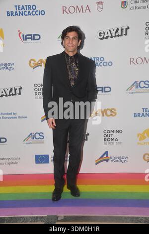 Rome, Brancaccio Theatre Rainbow Award 2026, Pictured: Filippo Contri ...