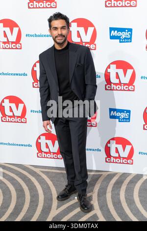 Neet Mohan attends the TV Choice Awards at the London Hilton on Park ...