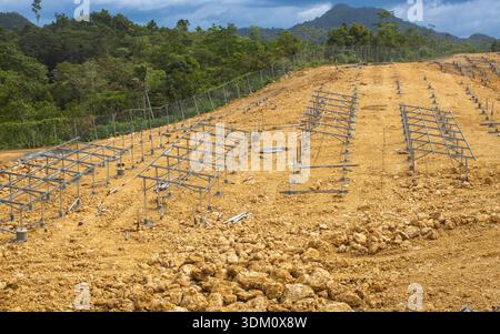Building the Future: Professional Ground-Mount Solar Array Under ...