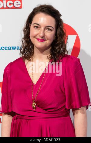 Rebecca Gethings at the TV Choice Awards 2026, London Hilton Park Lane ...
