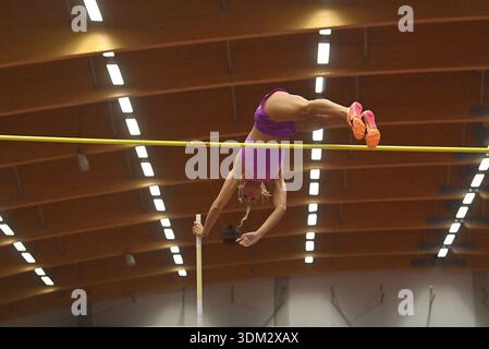 Ostrava, Czech Republic. 03rd Feb, 2026. Bassant Hemida of Egypt wins ...