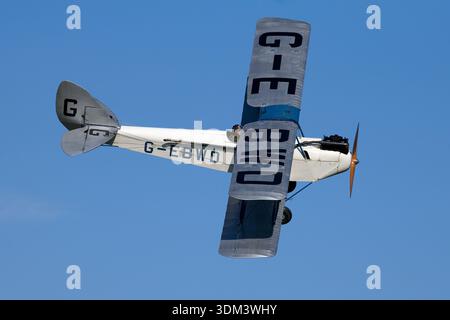 The classic 1928 De Havilland DH60x Hermes Moth Stock Photo - Alamy
