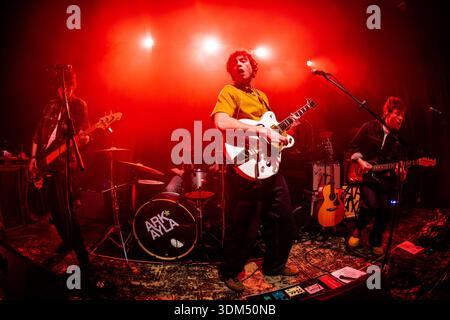 Milan Italy. 03th feb 2026. The English indie rock band ARKAYLA ...