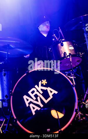 Milan Italy. 03th feb 2026. The English indie rock band ARKAYLA ...