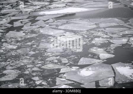Berlin, Germany. 04th Feb, 2026. A group of people walk on the muddy ...
