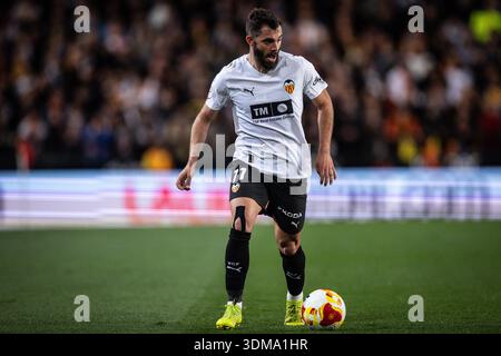 Valencia, Spain. 4 February, 2026. Luis Rioja Gonzales of Valencia CF ...