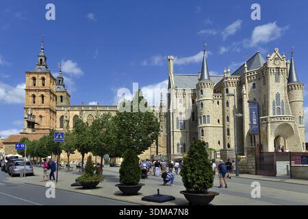 The Episcopal Palace of Astorga is a building designed by the Spanish ...
