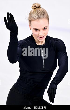 Anastasiia Gubanova (GEO) during the Olympic Winter Games Milano ...