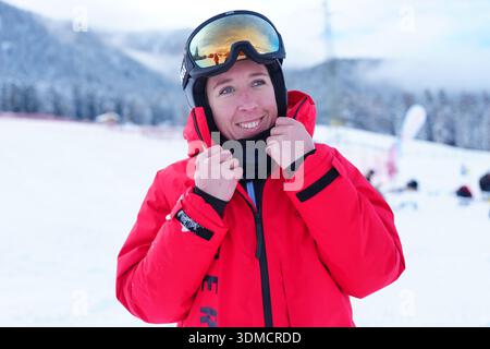 05 February 2026, Italy, Toblach: Olympia, Olympic Winter Games Milan ...