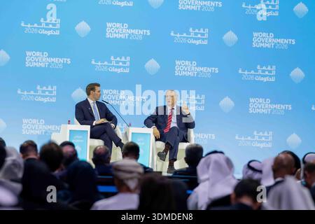 Speech and panel discussion by various leaders during the World ...