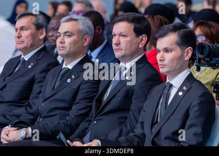 Speech and panel discussion by various leaders during the World ...