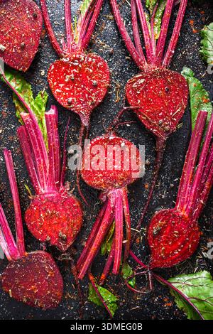 Natural Red Beet Vegetable Composition, vitamins vegan volumetric light ...