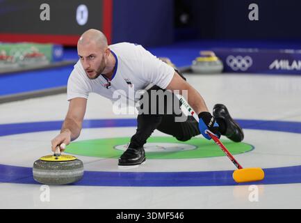 Olympics Milan Cortina 2026 Curling, Italy vs Canada, Stefania ...