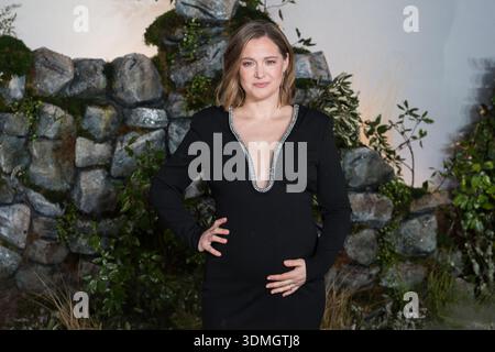 Amy Morgan attends the UK premiere of 'Wuthering Heights' at Odeon Luxe ...