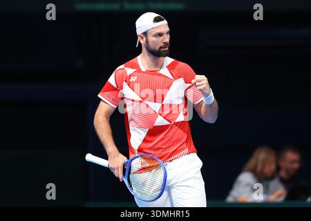 Jurij Rodionov (AUT), FEBRUARY 6, 2026 - Tennis : 2026 Davis Cup Final ...