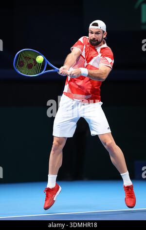 Jurij Rodionov (AUT), FEBRUARY 6, 2026 - Tennis : 2026 Davis Cup Final ...