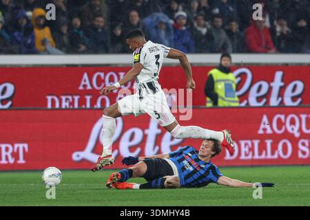 Bergamo, Italy. 5th, February 2026. Giacomo Raspadori of Atalanta seen ...