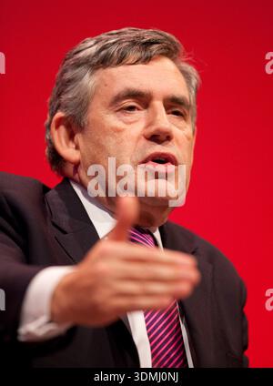 Prime Minister Gordon Brown speaks at the 'Closing the Gap in a ...