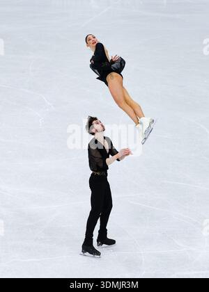 Sara Conti and Niccolo Macii during the Olympic Winter Games Milano ...