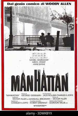 Manhattan - Original Movie Poster Stock Photo - Alamy