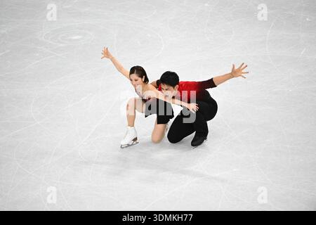 MIURA Riku / KIHARA Ryuichi (JAP) during Figure Skating, Olympic Winter ...