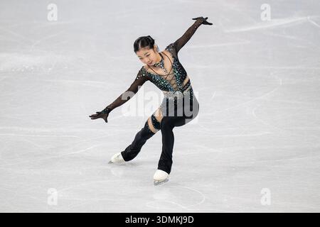 Zhang Ruiyang from China during the Winter Olympic Games, Milano ...