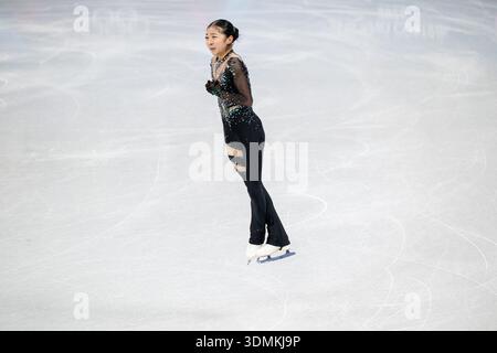 Zhang Ruiyang from China during the Winter Olympic Games, Milano ...