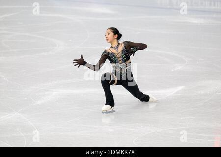 Zhang Ruiyang from China during the Winter Olympic Games, Milano ...