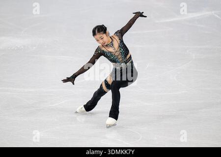 Zhang Ruiyang from China during the Winter Olympic Games, Milano ...