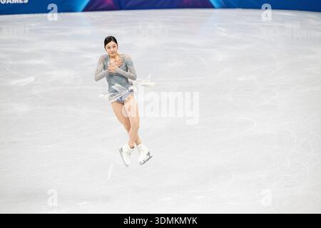 Jia Shin from South Korea during the Winter Olympic Games, Milano ...