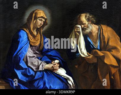 St. Peter weeping before the Virgin, also known as Tears of St. Peter ...