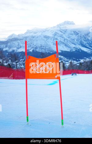 07 February 2026, Italy, Cortina D'ampezzo: Olympia, Olympic Winter ...