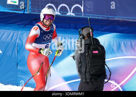 Alexis Monney (SUI) during the Olympic Winter Games Milano-Cortina 2026 ...