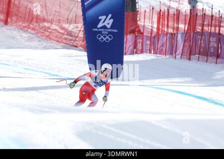 Alexis Monney (SUI) during the Olympic Winter Games Milano-Cortina 2026 ...