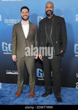 (L-R) Adam Rosette and Tyree Dillihay at the Columbia Pictures and Sony ...