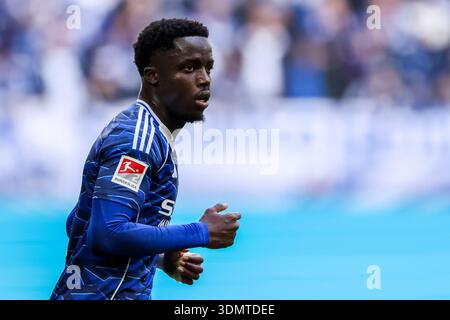 Christian Gomis (Schalke) Gelsenkirchen, February 21, 2026, Football, 2 ...