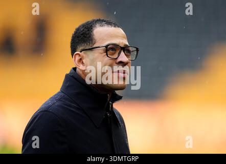 Chelsea manager Liam Rosenior before the Premier League match at ...