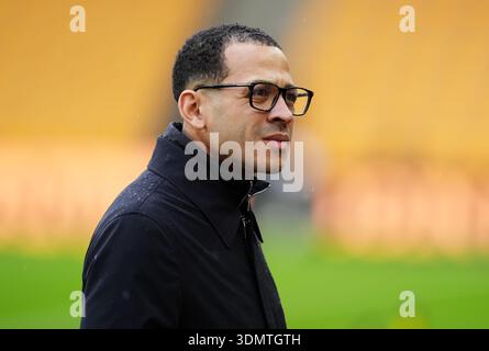 Chelsea manager Liam Rosenior before the Premier League match at ...