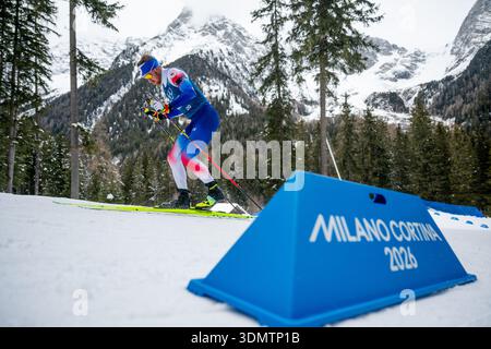 XXV Winter Olympic Games, February 7, 2026, Anterselva. Biathletes ...